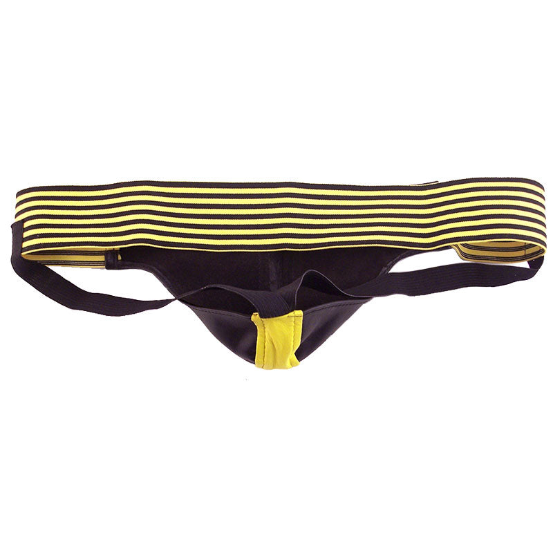 Rouge Garments Jock Black And Yellow – Kinkerbox